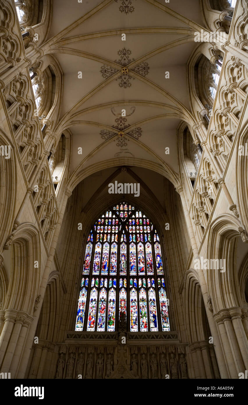 Beverley minster window hi-res stock photography and images - Alamy