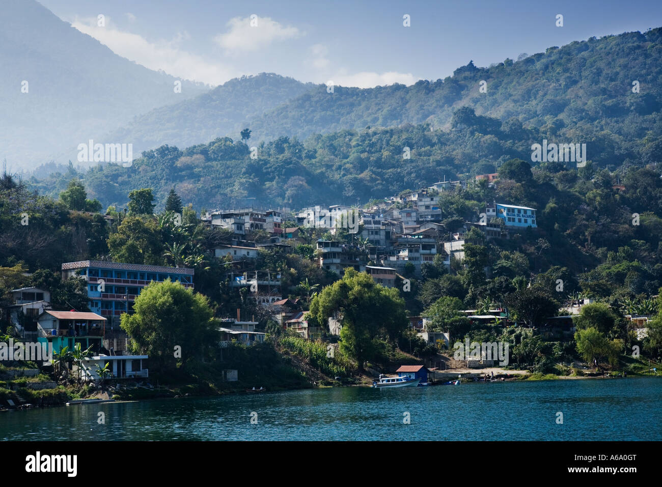 San Pedro La Laguna Lake Atitlan Guatemala Stock Photo - Alamy