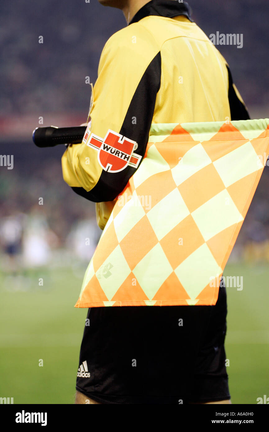 Referee linesman hi-res stock photography and images - Alamy