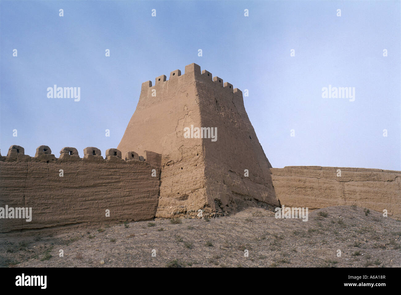 China gansu jiayuguan fort ming dynasty hi-res stock photography and ...