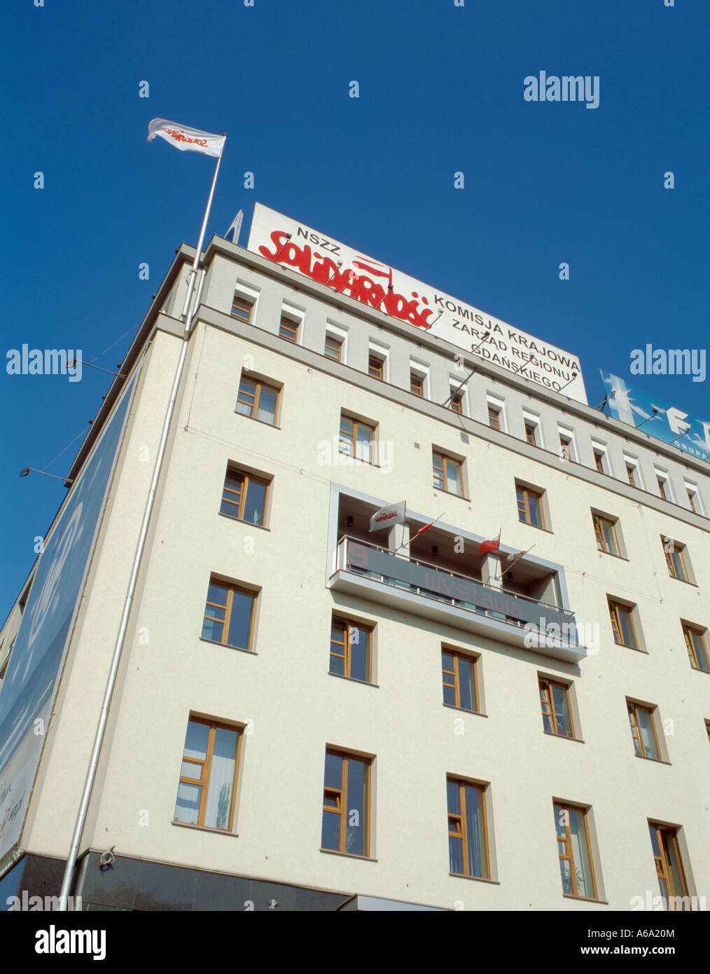 The Solidarnosc (Solidarity) building, near the Gdansk shipyard, Gdansk ...