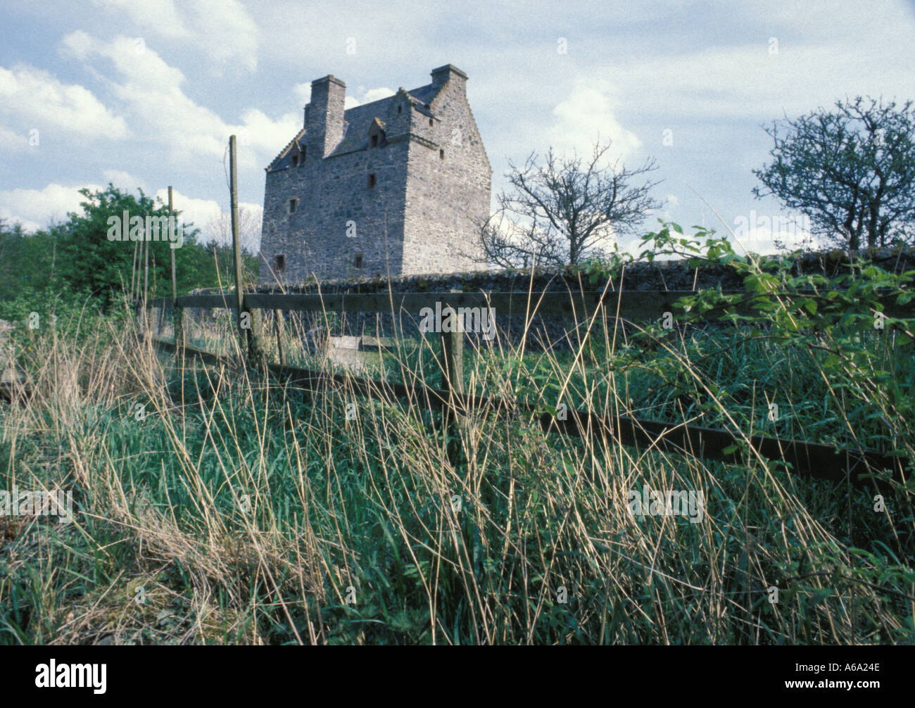 Aikwood Tower home of Lord David Steel and his wife Judy Stock Photo ...