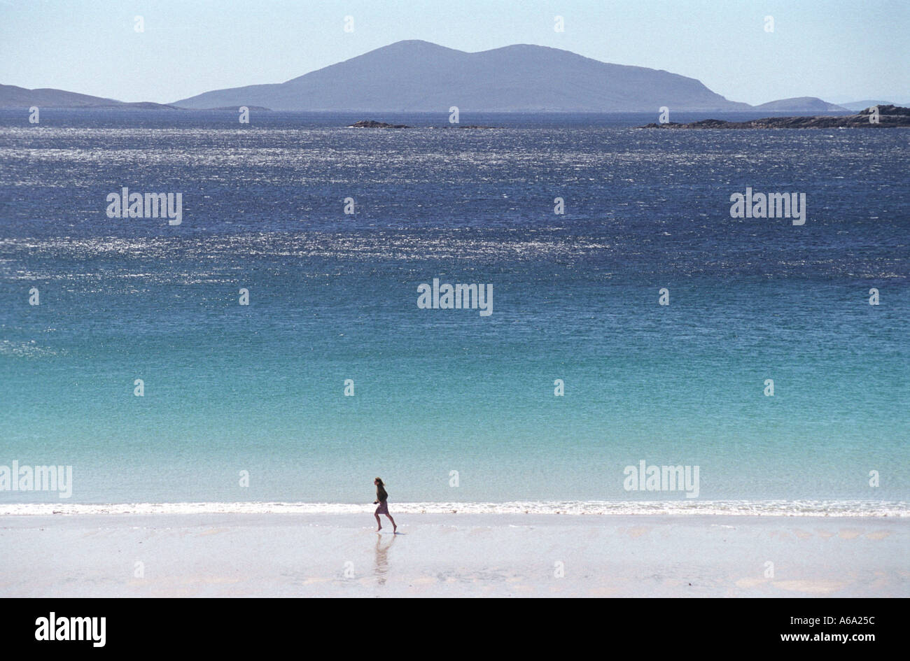Isle of Harris Scotland Hushinish beach Stock Photo - Alamy