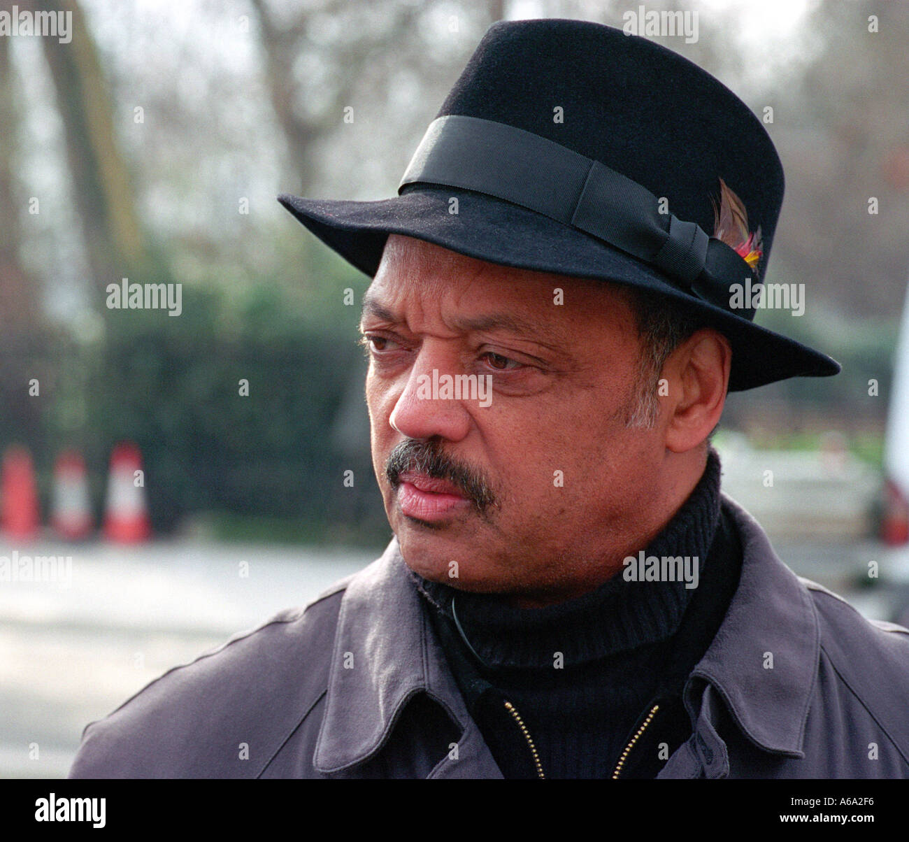 The Reverend Jesse Jackson visiting London Stock Photo - Alamy