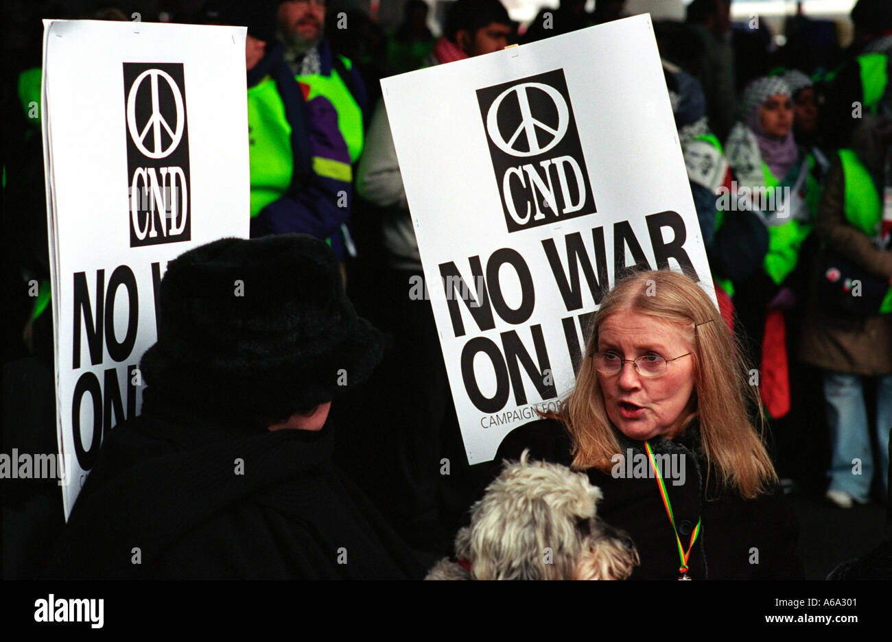 2003 london peace march hi-res stock photography and images - Alamy