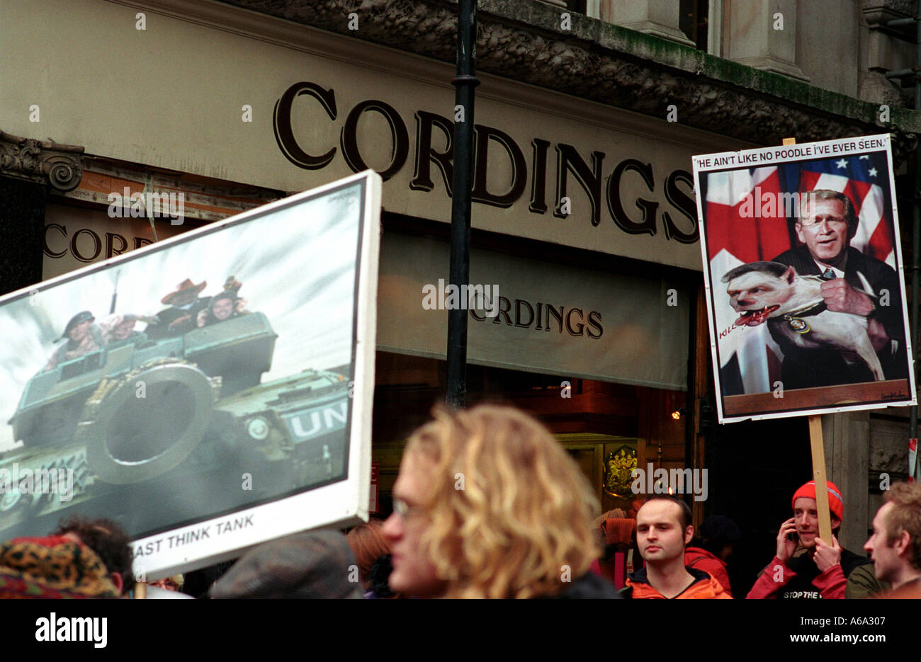 2003 london peace march hi-res stock photography and images - Alamy