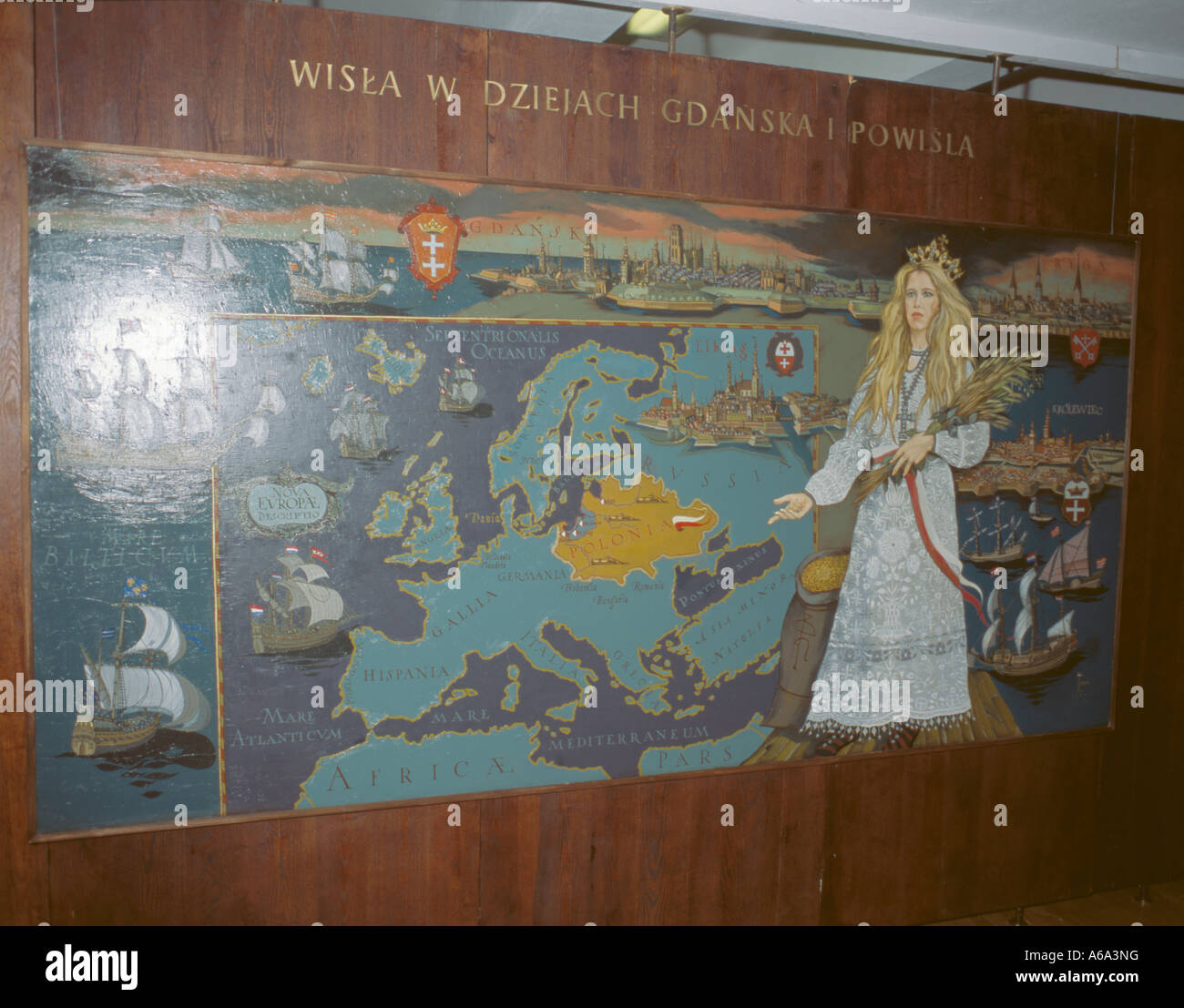 Ancient danzig map hi-res stock photography and images - Alamy