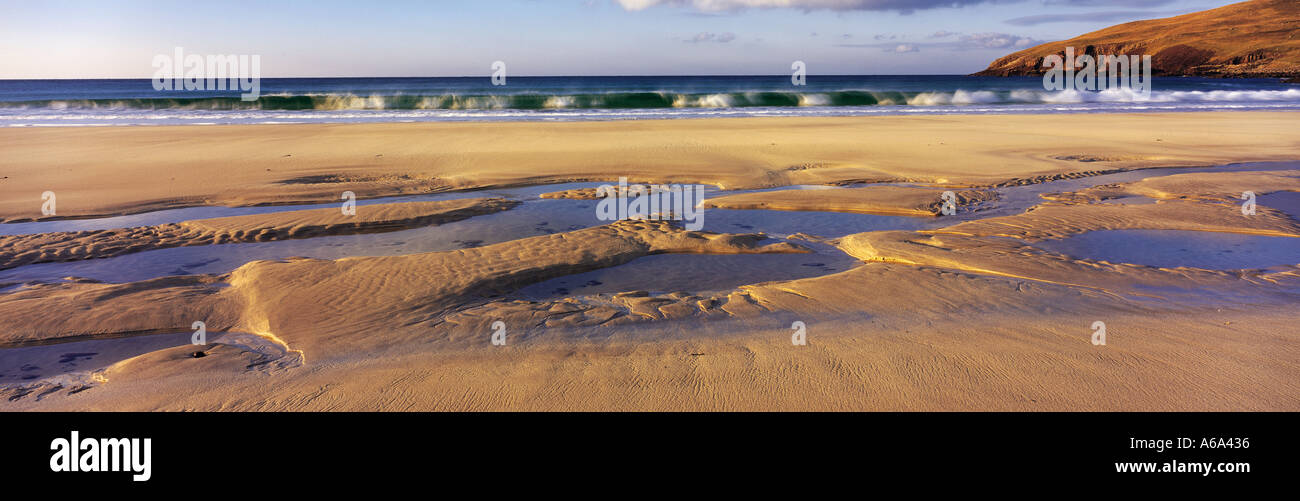 The beach at Clashnessie west Sutherland Scottish Highlands Stock Photo ...