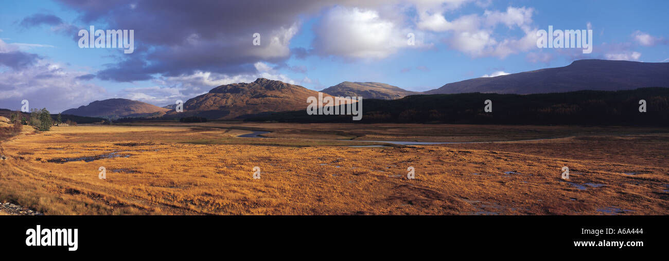 The Grampian mountains near Moy Lodge Scottish Highlands Stock Photo ...