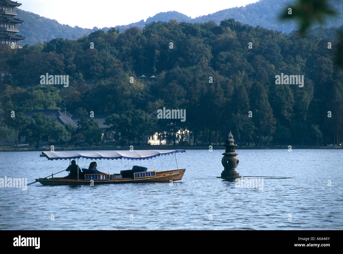 China hangzhou west lake xiaoying hi-res stock photography and images ...