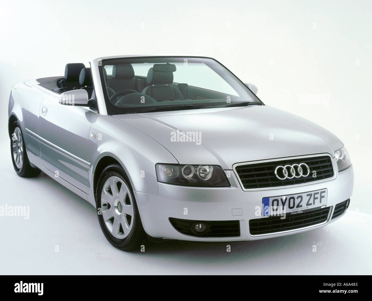 Audi A4 Cabriolet 2002 Black Audi A4 Convertible · Free Stock Photo