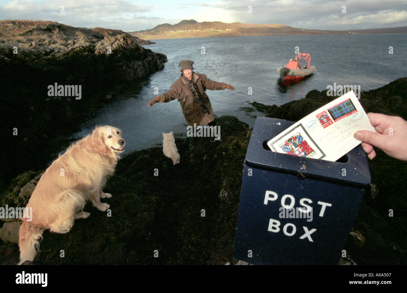 Summer isles postal service hi-res stock photography and images - Alamy