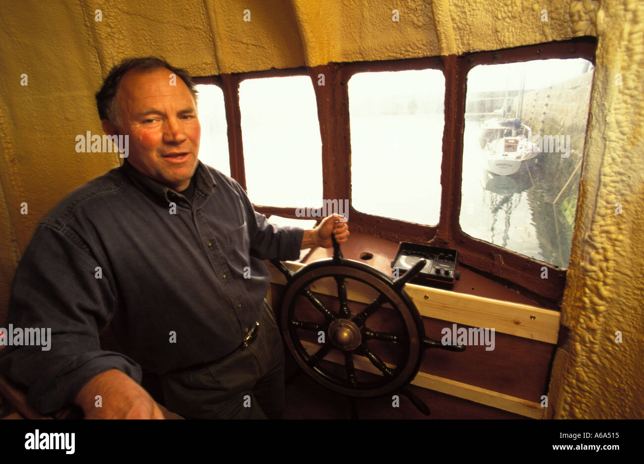 Tom Maclean Ocean going whale with twin diesels on its maiden trip on ...