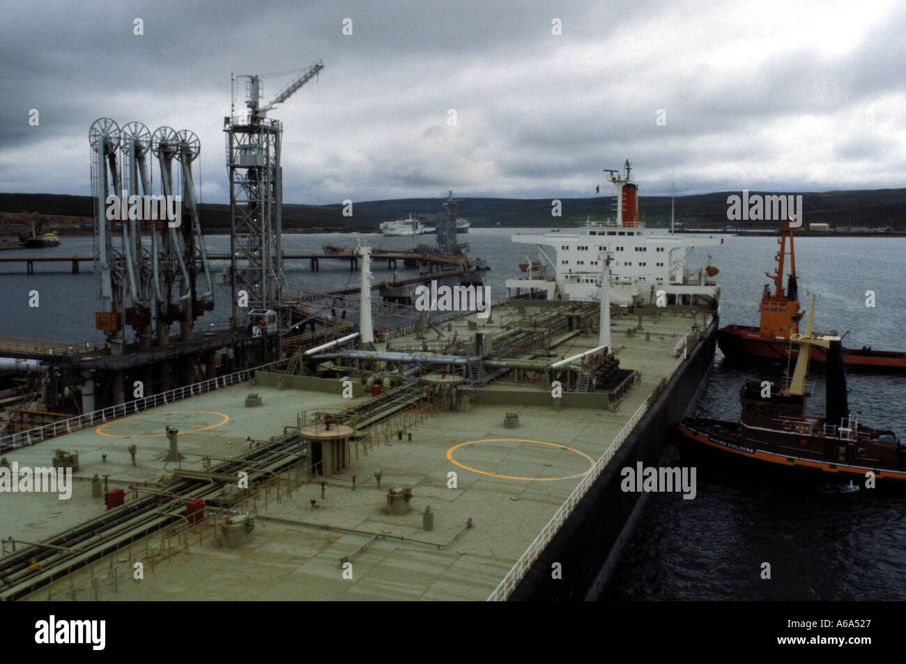 Sullom voe oil terminal hi-res stock photography and images - Alamy
