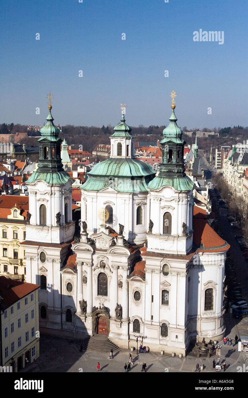 Church of St. Nicholas, Prague Stock Photo - Alamy