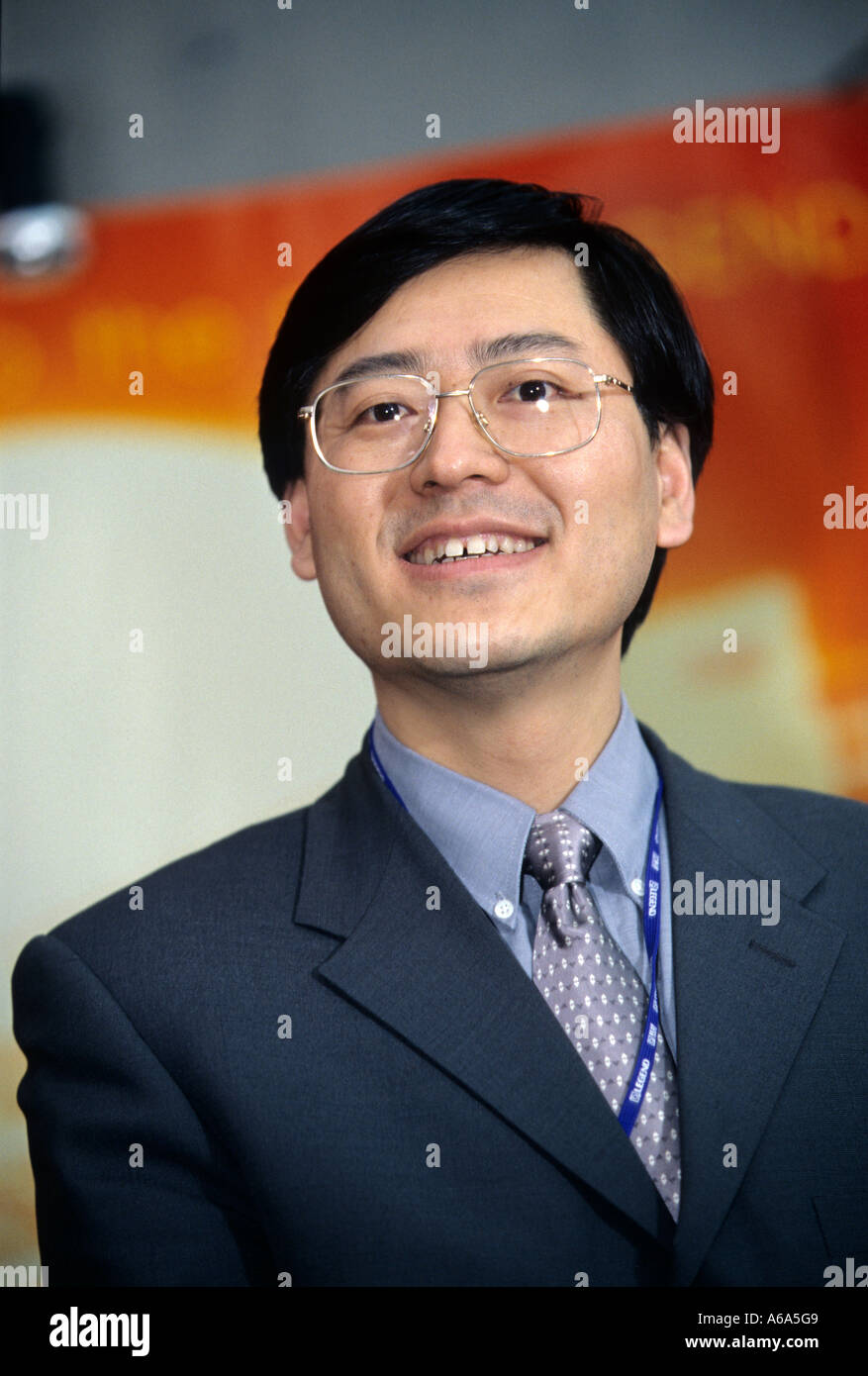 Yang Yuanqing, Chairman of Lenovo, poses at Lenovo headquarters in ...