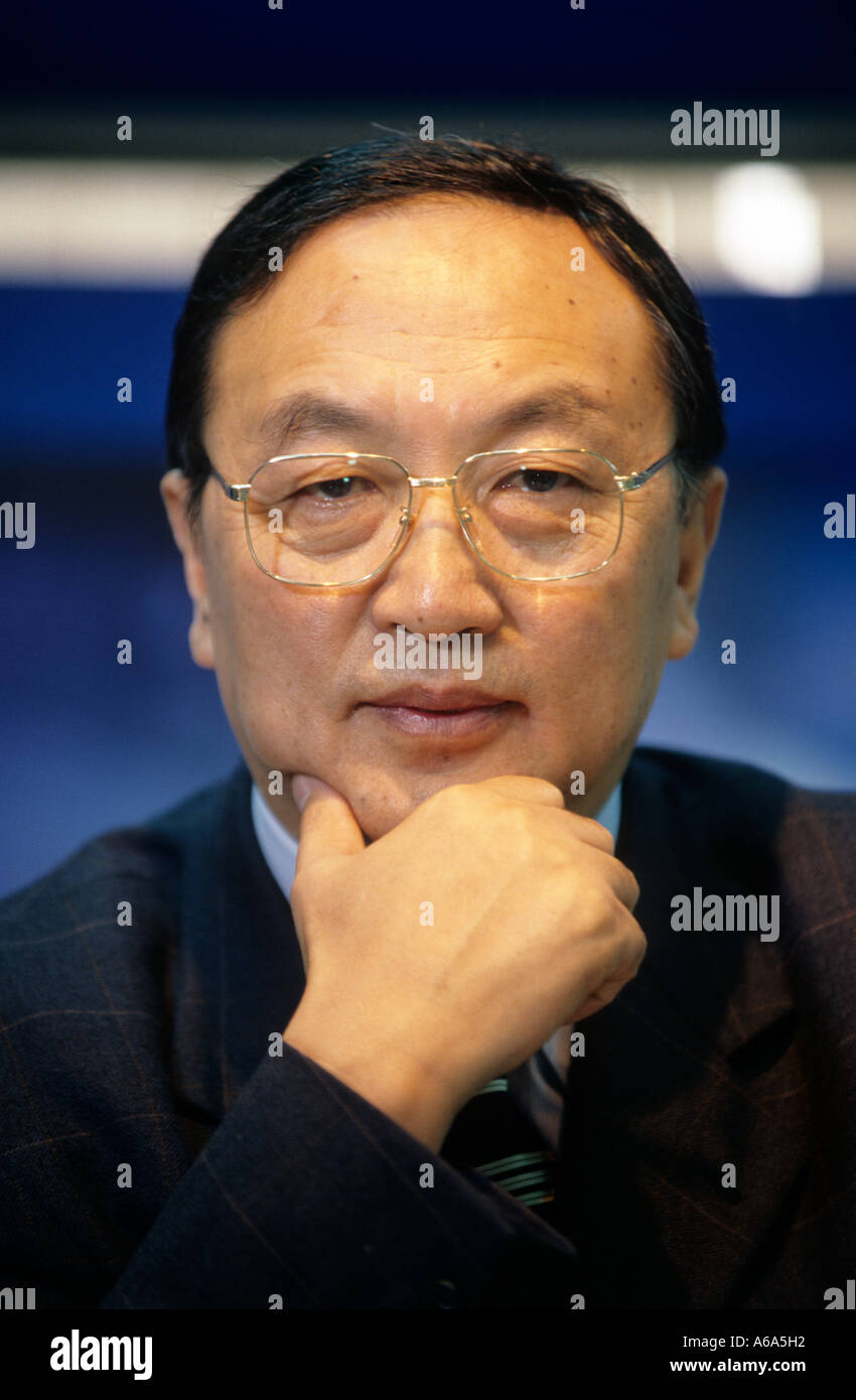 Liu Chuanzhi, founder of Lenovo Stock Photo - Alamy