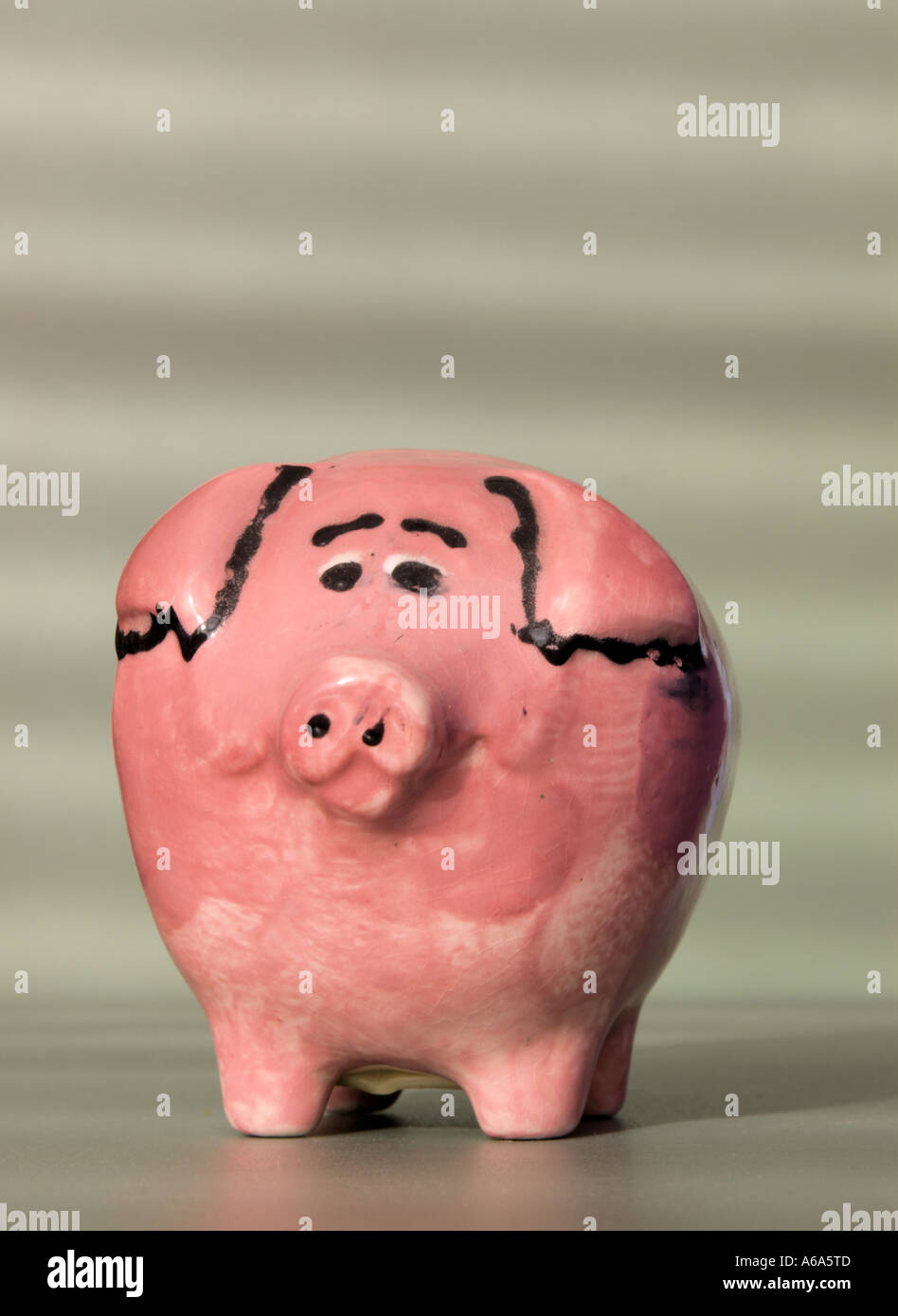 Cute piggy in green hi-res stock photography and images - Alamy