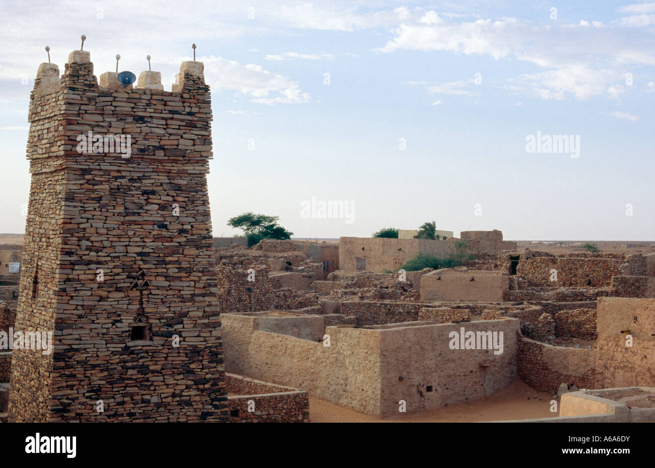 Great Friday Mosque - Chinguetti, MAURITANIA Stock Photo - Alamy