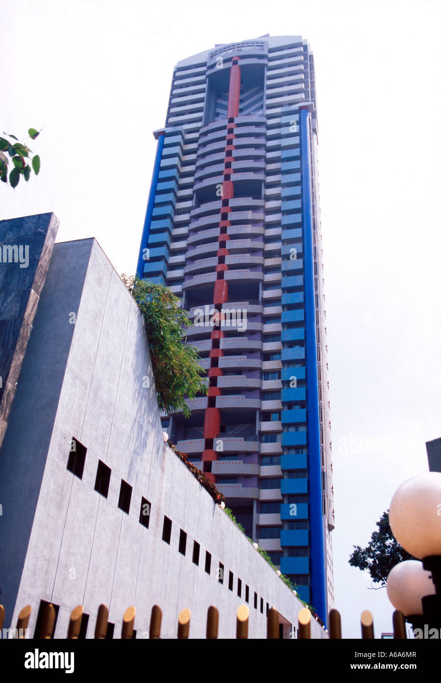 Urban Concrete Skyscraper in Mumbai Maharastra India Asia Stock Photo ...