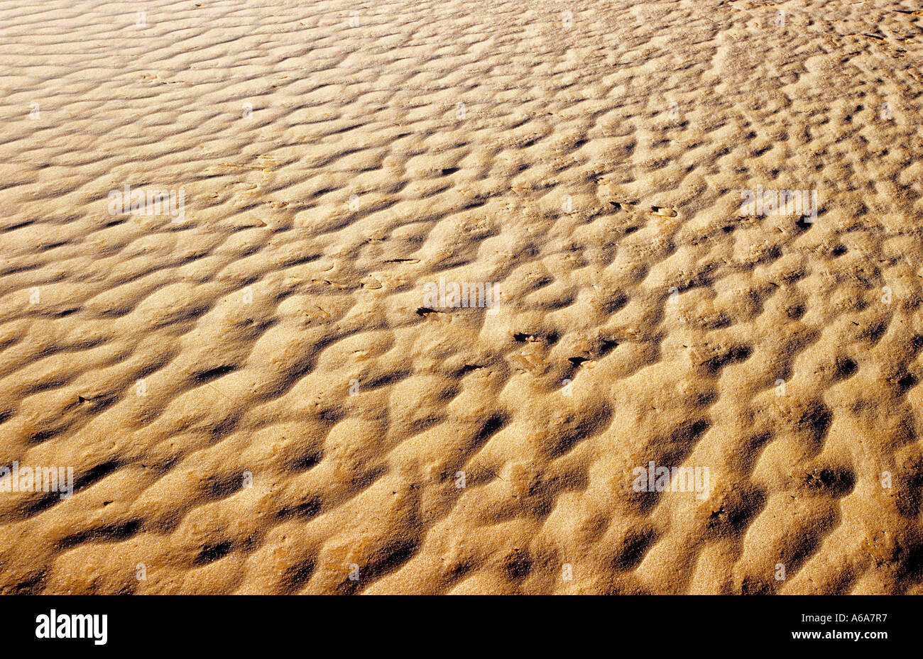 Patterns in sand Stock Photo - Alamy