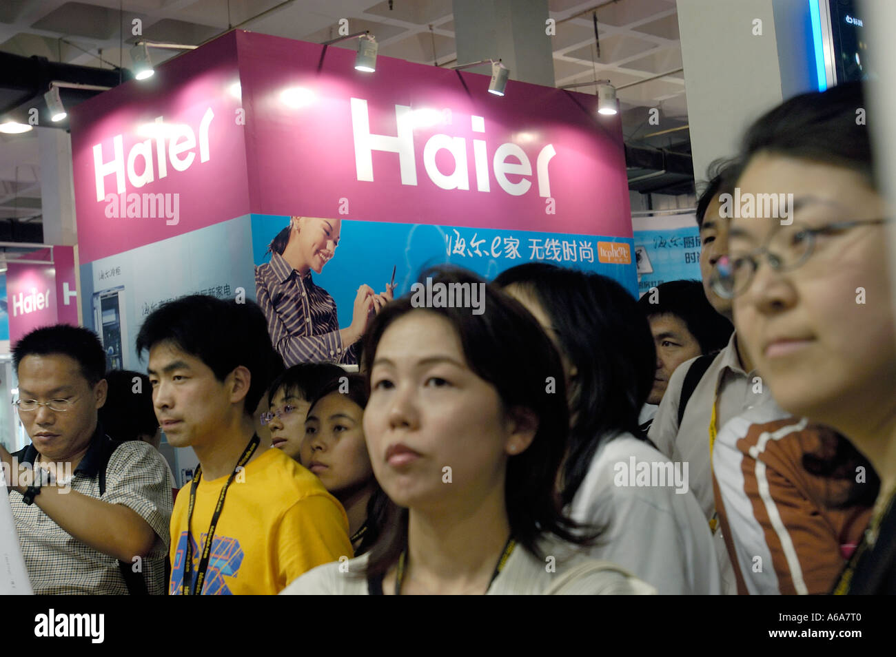 Haier exhibition in International High-tech expo in Beijing, China. 26 ...