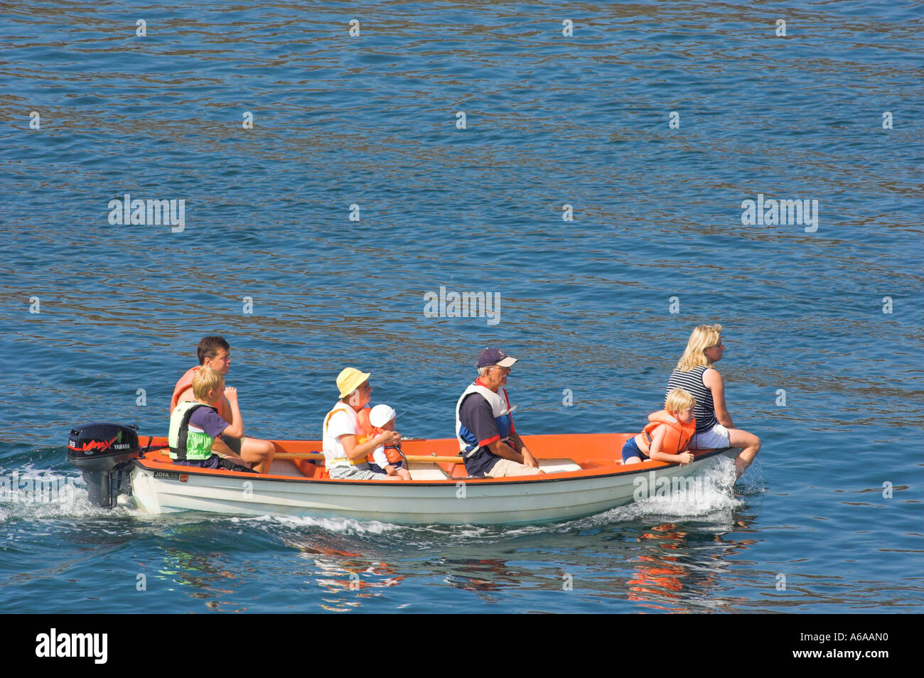 Summer motorboat archipelago hi-res stock photography and images - Alamy