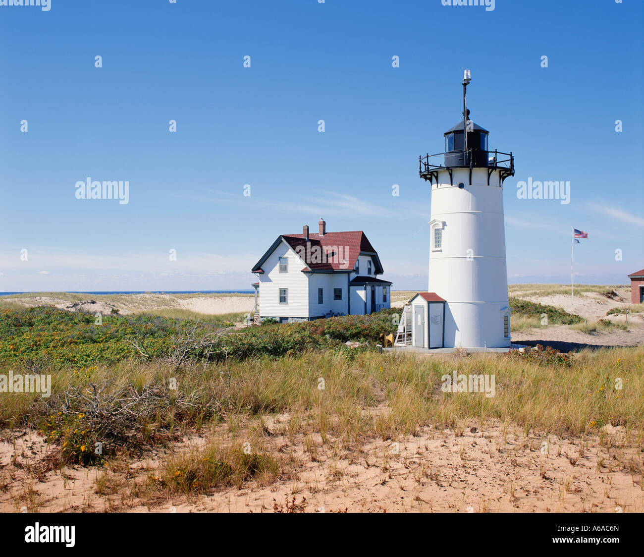 USA MASSACHUSETTS CAPE COD RACE POINT LIGHT Stock Photo - Alamy