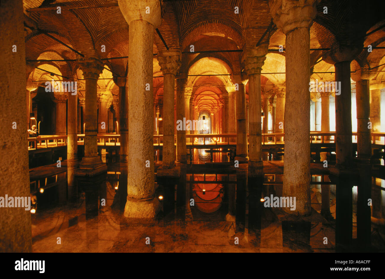 Basilica Cistern Istanbul Turkey Stock Photo - Alamy