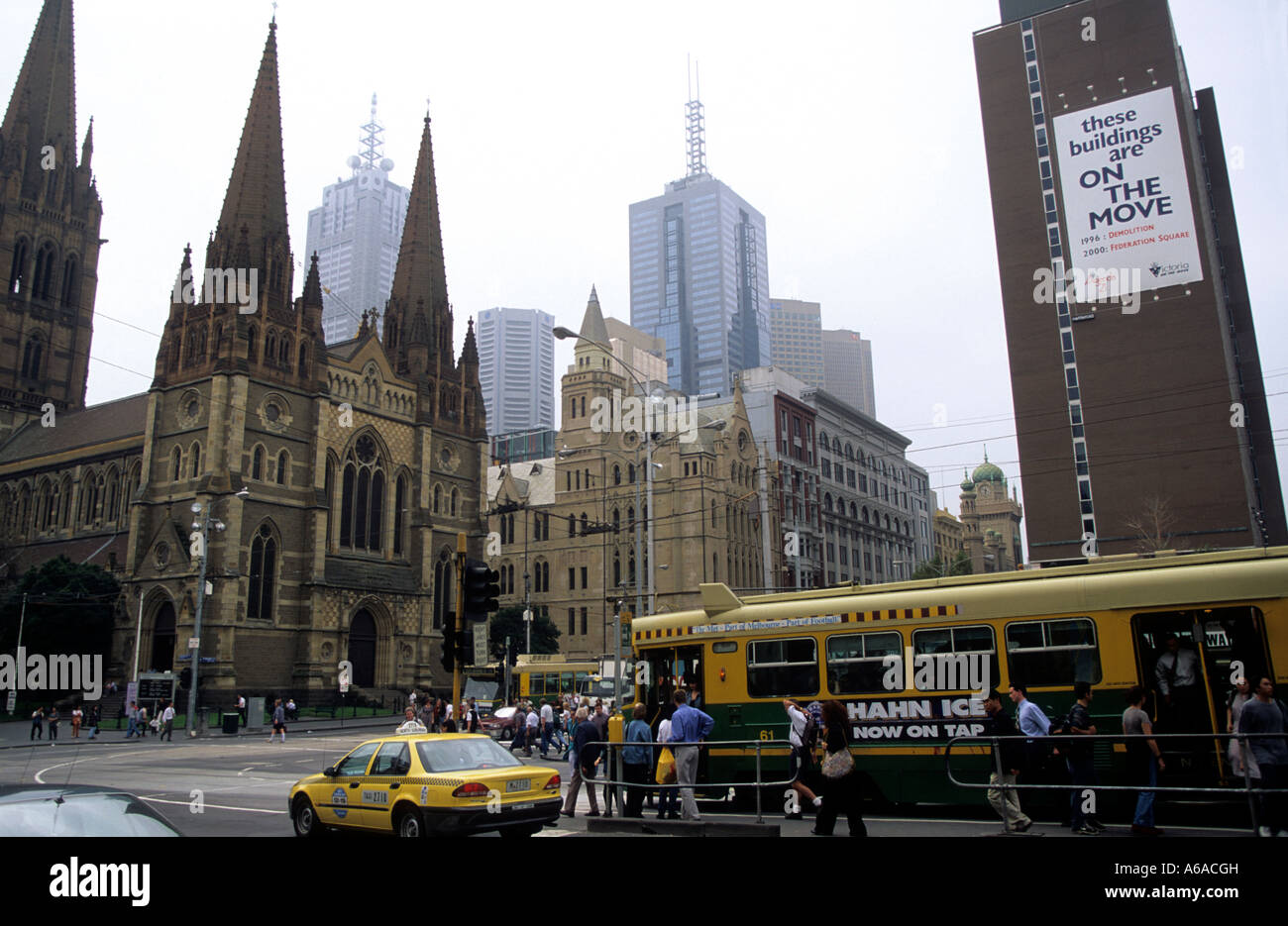 OCEANIA AUSTRALIA VICTORIA MELBOURNE ELIZABETH STREET IN THE CITY ...