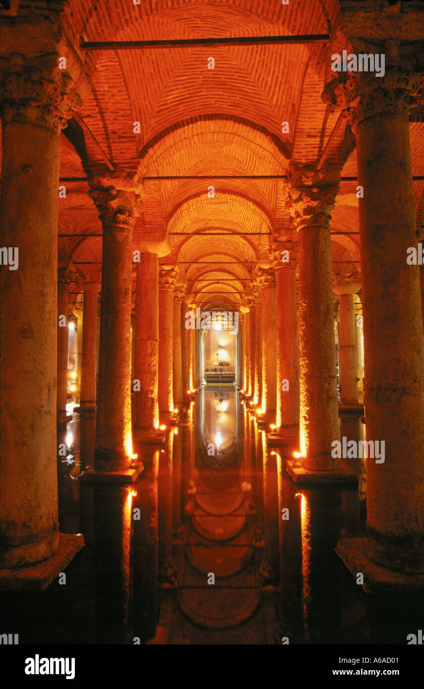 Basilica Cistern Istanbul Turkey Stock Photo - Alamy