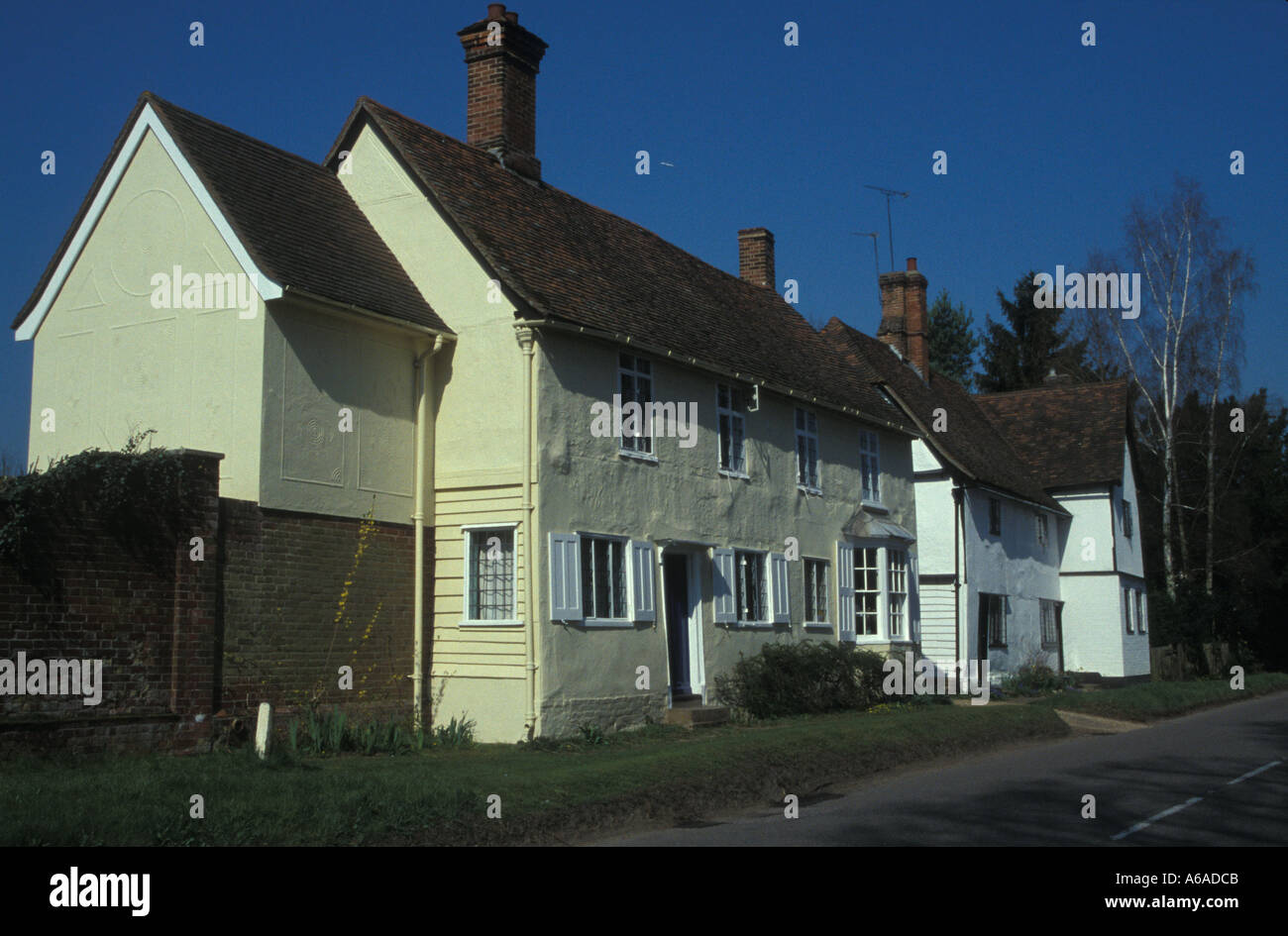 Much Hadham High Street Stock Photo - Alamy