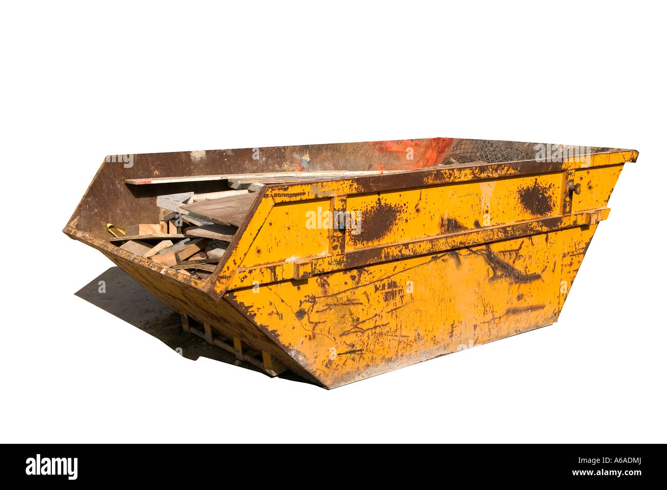 Skip hire Cut Out Stock Images & Pictures - Alamy