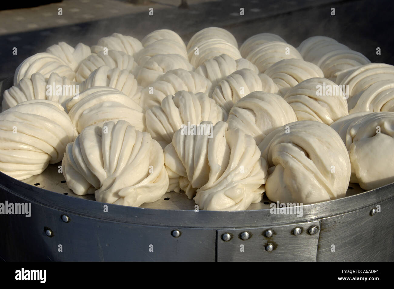 Steamed roll in Beijing China. 01 Jan 2006 Stock Photo - Alamy
