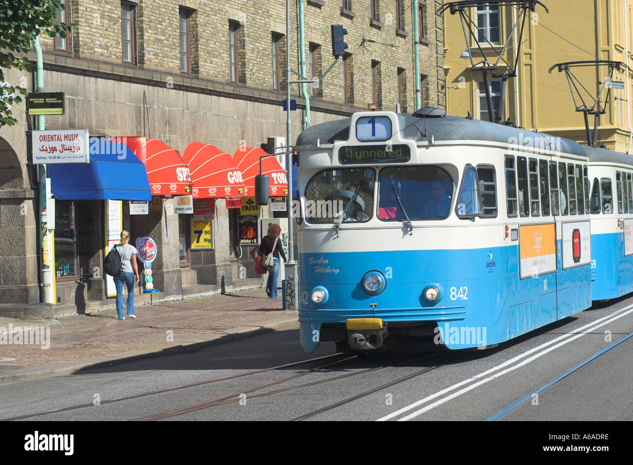 Tram. Gothenburg, Sweden Stock Photo - Alamy