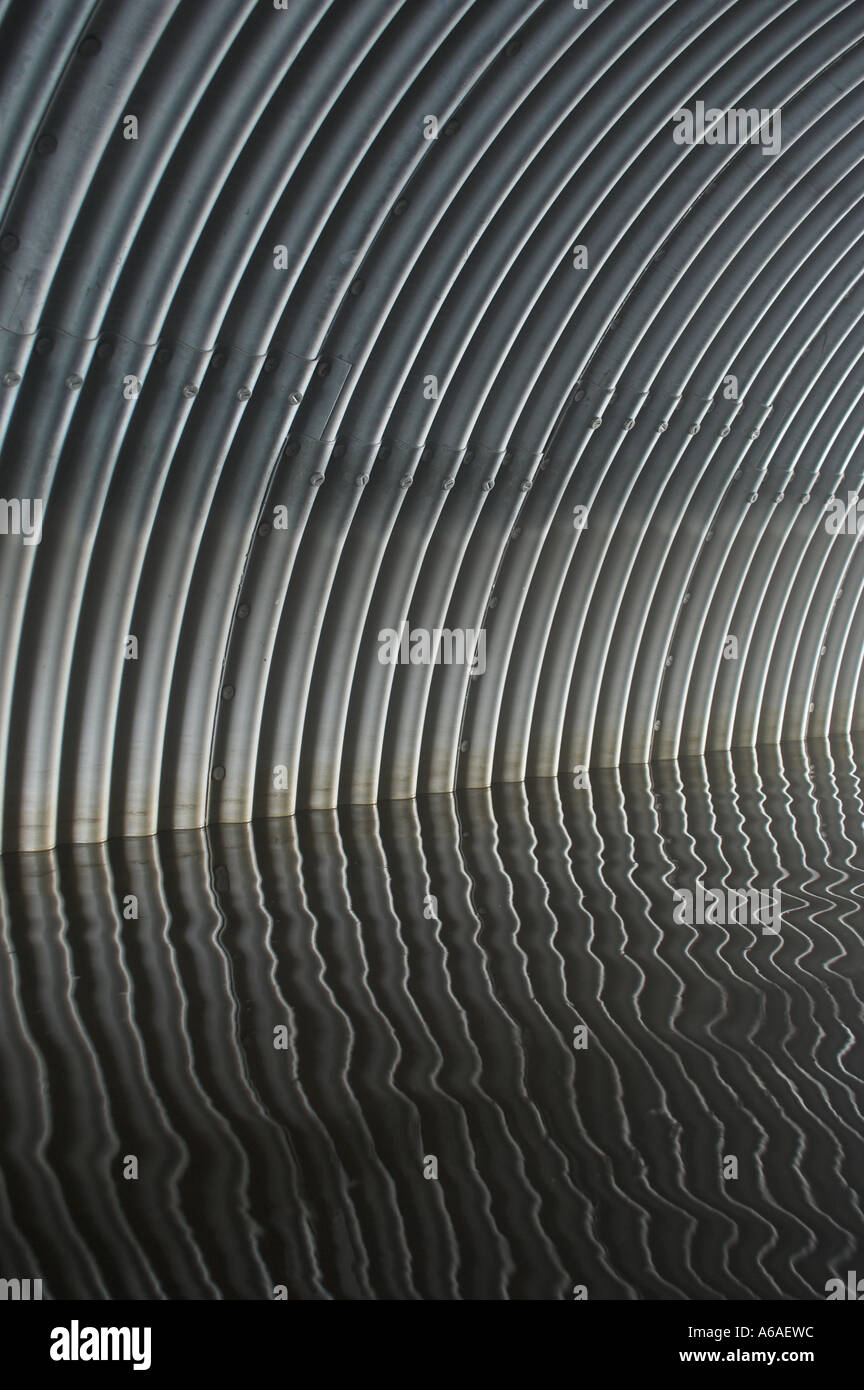 Culvert with water Stock Photo - Alamy
