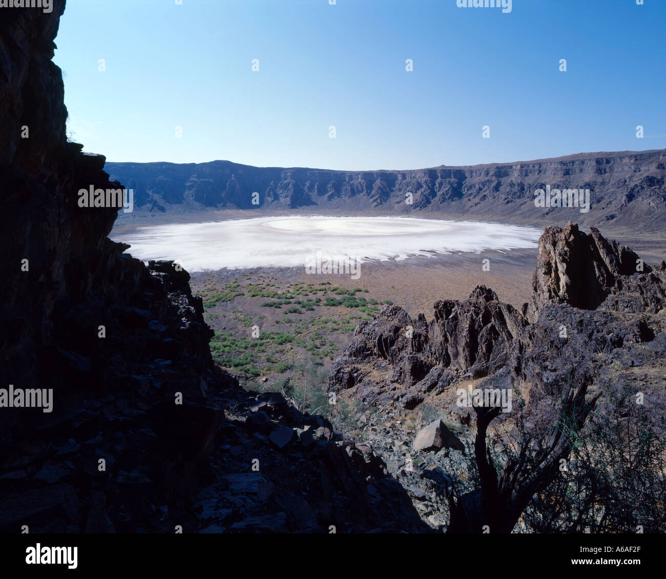 Wahba crater hi-res stock photography and images - Alamy