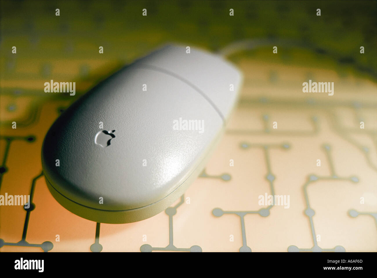 Computer Mouse on Maze Background Stock Photo - Alamy
