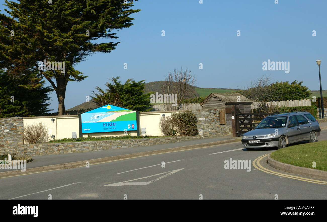 Ruda holiday park north devon hi-res stock photography and images - Alamy