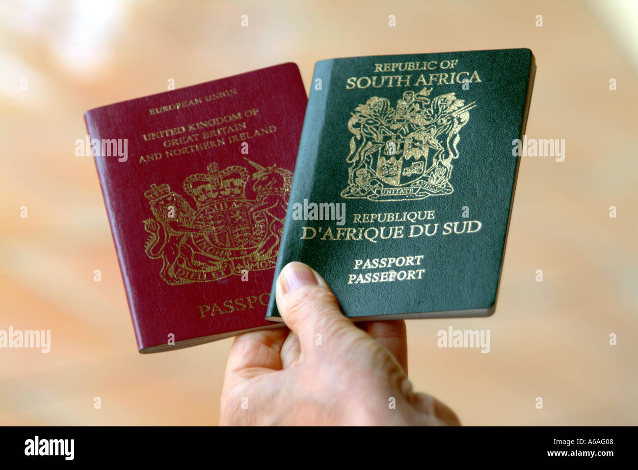 South african passport hi-res stock photography and images - Alamy