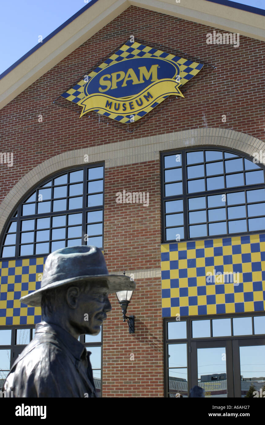 outside the Spam Museum in Austin Minnesota Stock Photo - Alamy