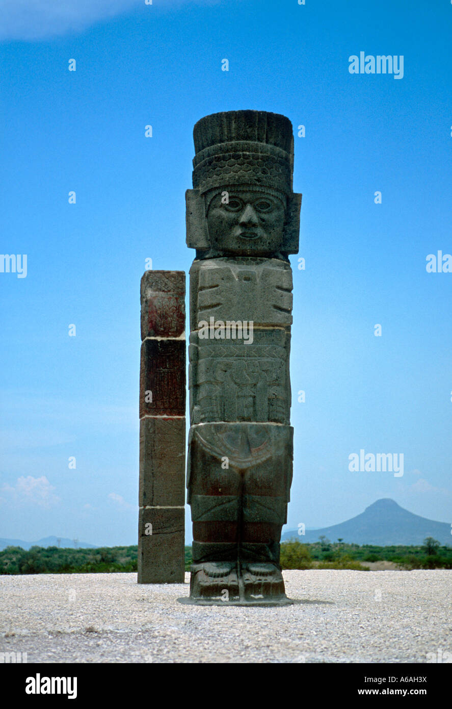 Mexico Hidalgo Tula de Allende Atlantes Stock Photo - Alamy