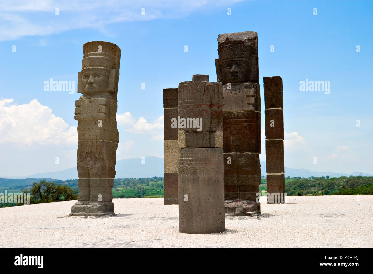 Mexico Hidalgo Tula de Allende Atlantes Stock Photo - Alamy