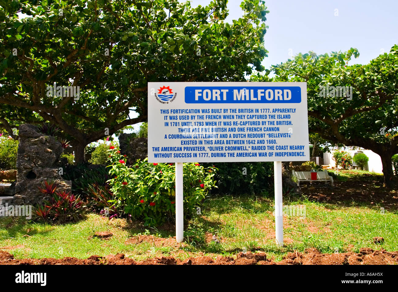 Fort Milford, Trinidad, Trinidad & Tobago, Caribbean Stock Photo - Alamy