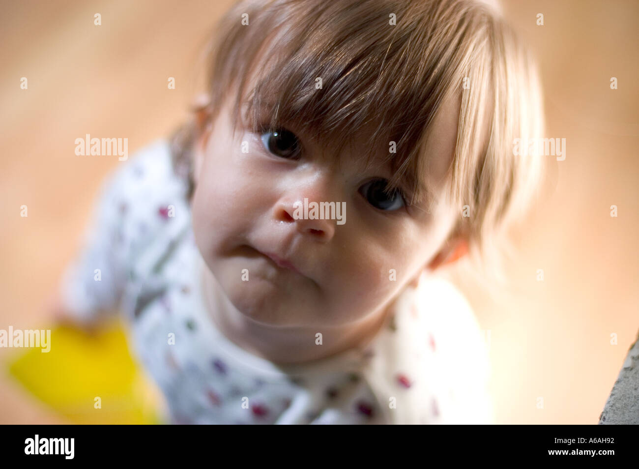 cute kid from above Stock Photo - Alamy
