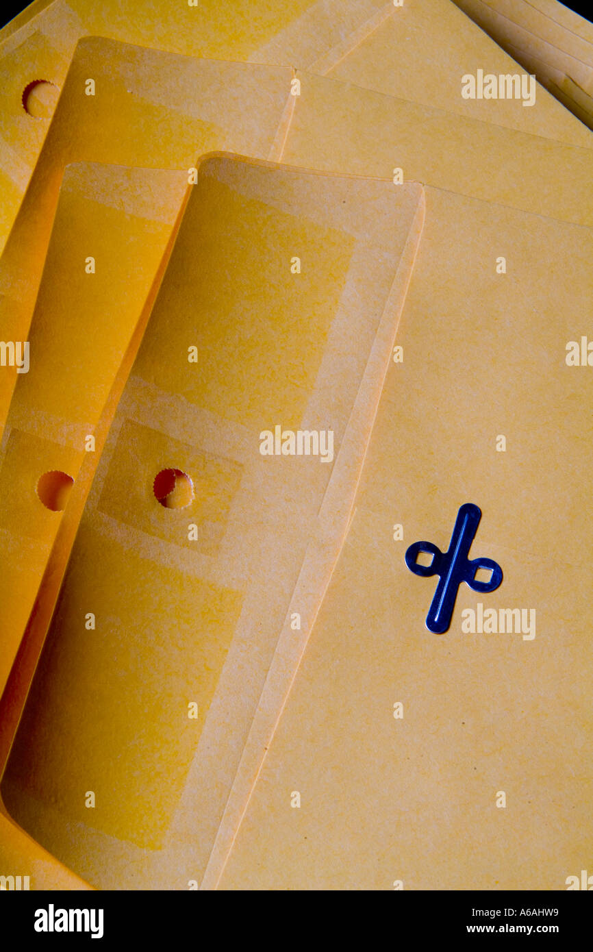 Clasp envelope hi-res stock photography and images - Alamy