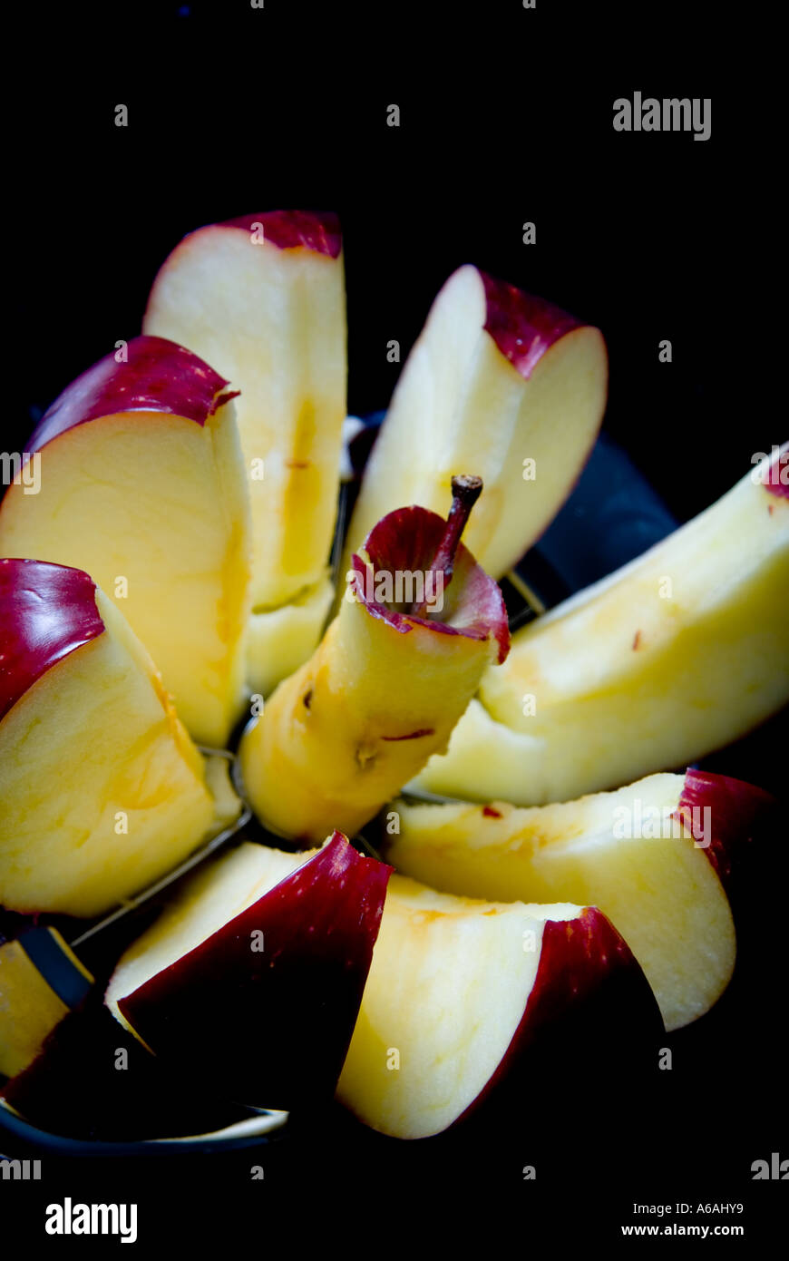 Sections of apple hi-res stock photography and images - Alamy
