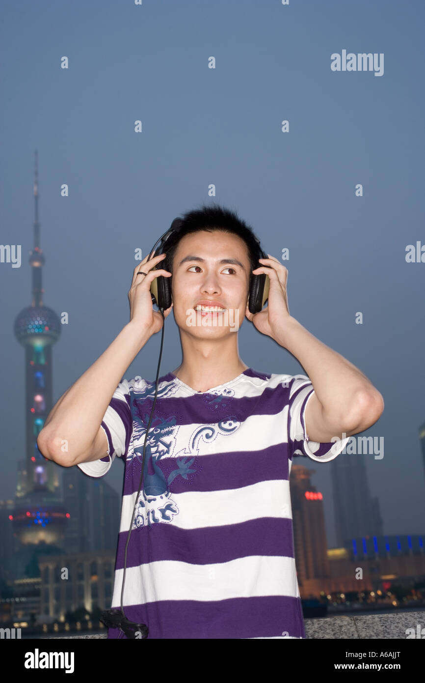 China Shanghai Chinese Young man Stock Photo - Alamy
