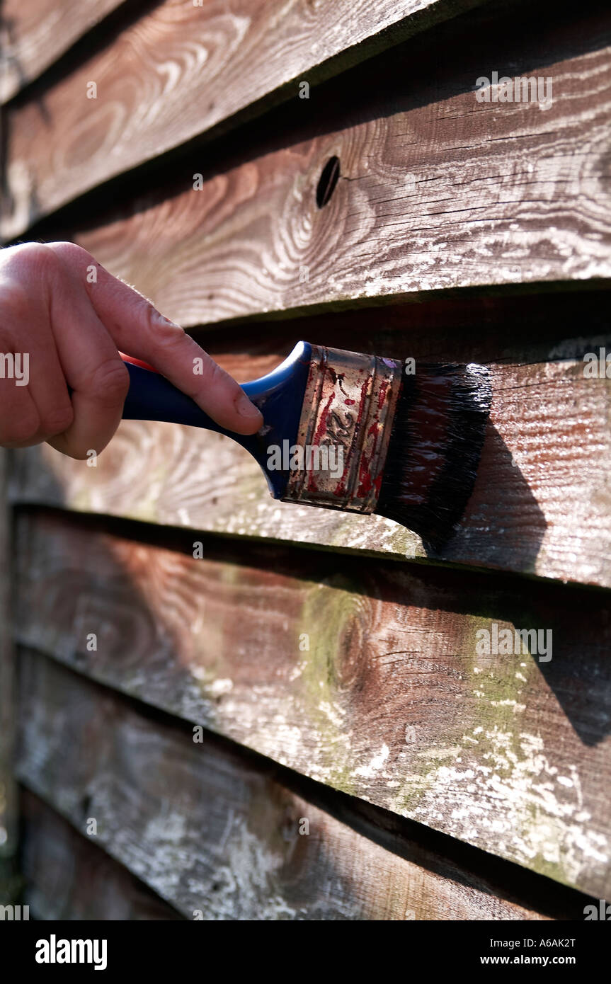 Creosote hi-res stock photography and images - Alamy