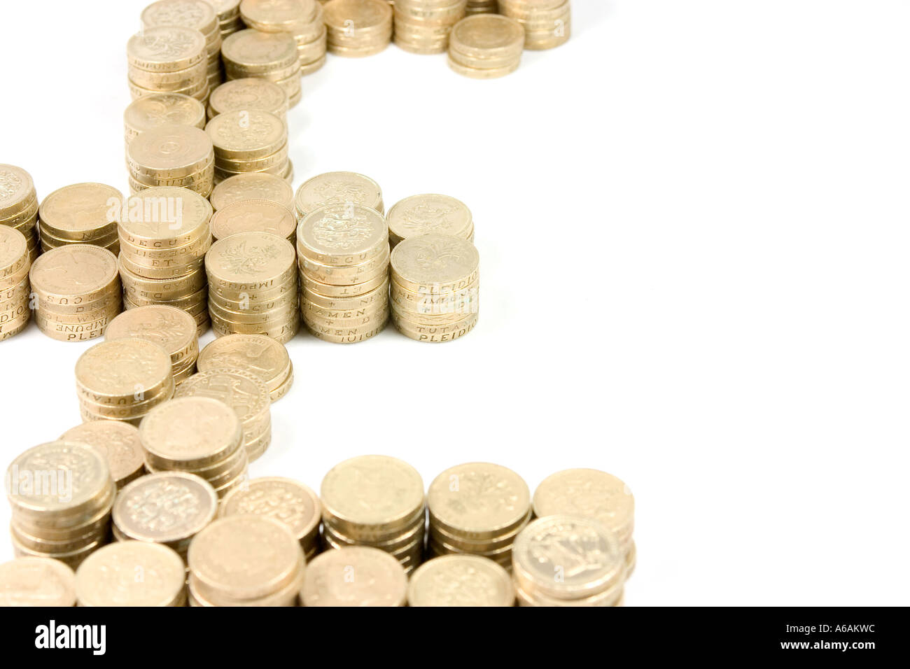 british pound symbol in british pounds Stock Photo - Alamy